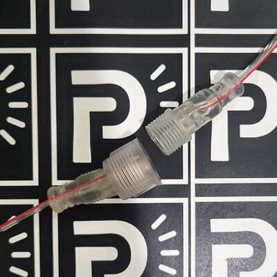 8 Inch FLAT Clear Wire xConnect Pigtail - Female - Pixel Paradise USA